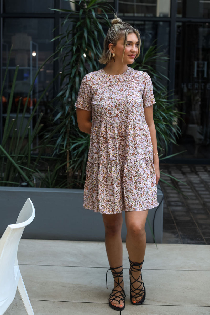 The Poppy Dress (Pink Paisley) – Olive And Wilde SA